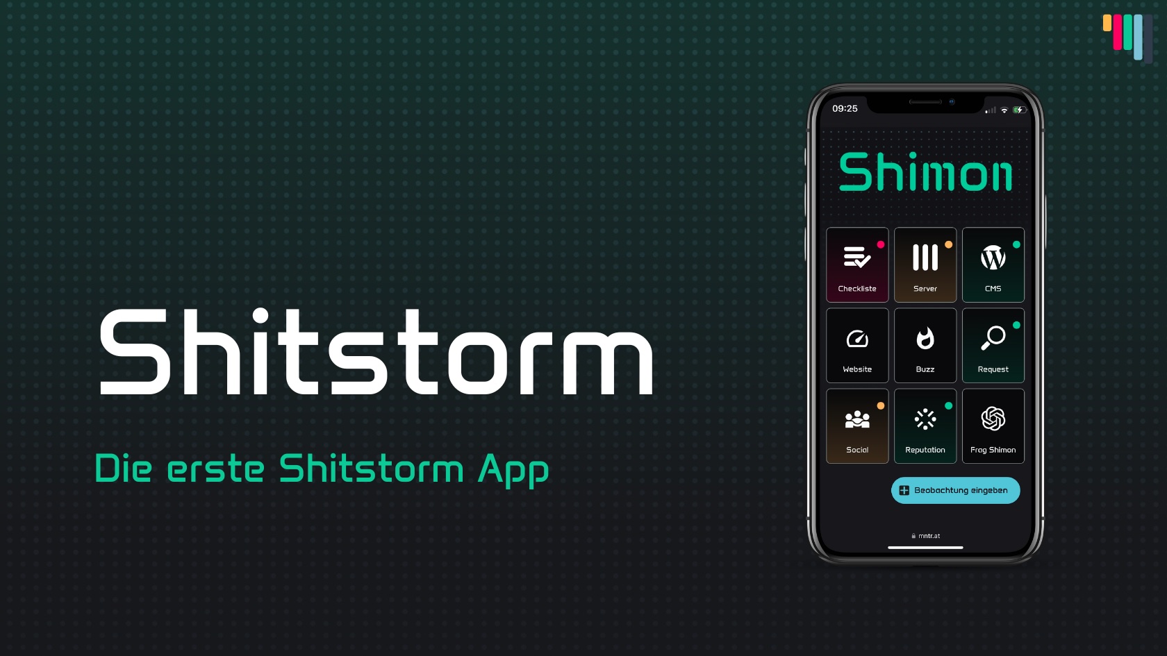 SHIMON - die erste App für effektives Shitstorm-Management